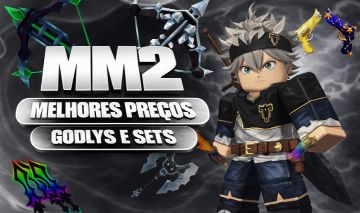 [PROMOÇAO] FACAS E GODLY | SETS | - Roblox - Murder Mystery 2 - GGMAX