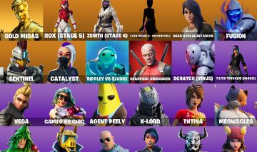 CONTA FN 30 SKINS + MIDAS GOLD + - Fortnite - Contas Fortnite - GGMAX