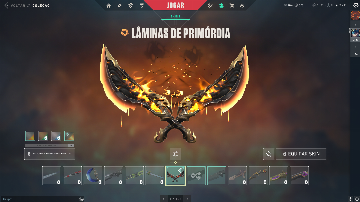 CONTA COM PACOTE PRIMORDIUM + SKINS - - Valorant - Contas - GGMAX