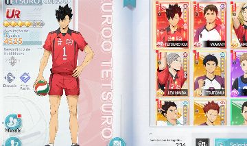 Conta Haikyu com ushijima UR e Kuro UR - Outros Jogos - GGMAX