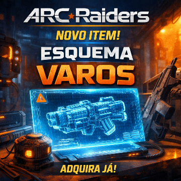 ESQUEMA DE ARMA JÚPITER E MUITOS - ARC Raiders - GGMAX