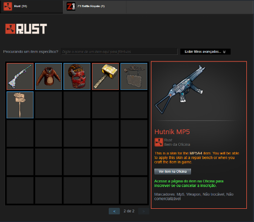 Conta Steam com o Rust - Steam - GGMAX