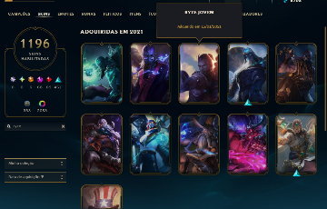1193 SKINS COM ALISTAR NEGRO, RYZE - League of Legends - Contas - GGMAX