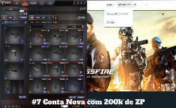 Contas Crossfire AL Patentes - Crossfire - GGMAX