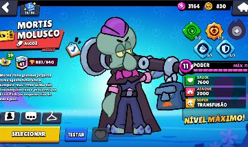 Kenji + 7 Lendários | 61 Brawlers | 94 - Brawl Stars - GGMAX