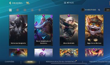 Conta com varias skin raras - League of Legends: Wild Rift - Contas ...