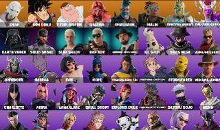 CONTA FORTNITE ALGUMAS SKINS + RED DEAD - Fortnite - Contas Fortnite ...
