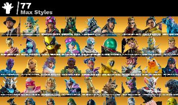 Conta fortnite 211 skins, 184 picaretas - Fortnite - Contas Fortnite ...