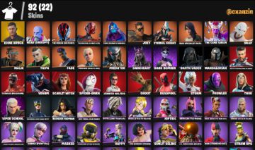 CONTA COM PASSE DA MARVEL, DEADPOOL, - Fortnite - Contas Fortnite - GGMAX