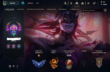 Conta lol, flex dima e platina 1 na solo - League of Legends - Contas ...