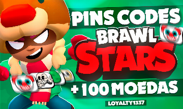 TODOS OS PINS CODES + BRINDE 100 MOEDAS - Brawl Stars - GGMAX