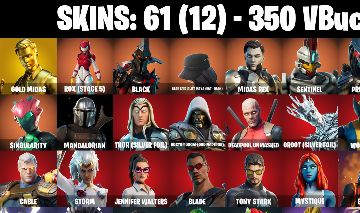 CONTA FORTNITE com Gold Midas |Rox - Fortnite - Contas Fortnite - GGMAX