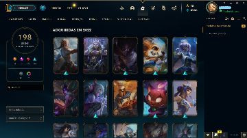 Conta Lol plat 2 com 198 skins - League of Legends - Contas - GGMAX