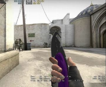 Faca Gut Hook Ultra Violeta - CsGo - Counter Strike 2 - Skins - GGMAX