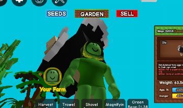 OSTRICH HUGE GIGANTE E BRONTOSAURO KOI - Roblox - Grow a Garden - GGMAX