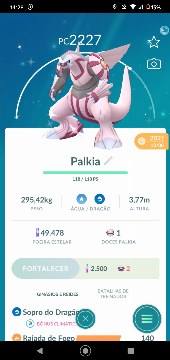 Palkia shiny - Pokemon GO - GGMAX