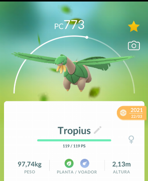 Tropius regional Pokémon Go (KBOz) - Pokemon GO - GGMAX