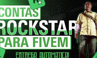 CONTA ROCKSTAR GAMES LICENCIADA PARA - GTA - GTA Roleplay - GGMAX