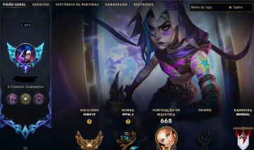 Conta lol com skin Jinx Fragmentada De - League of Legends - Contas - GGMAX