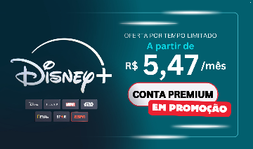 DISNEY / CONTA DISNEY / DISNEY BARATA / - Assinaturas e Premium - GGMAX