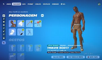 CONTA RARA FORTNITE TRAVIS SCOTT + - Fortnite - Contas Fortnite - GGMAX