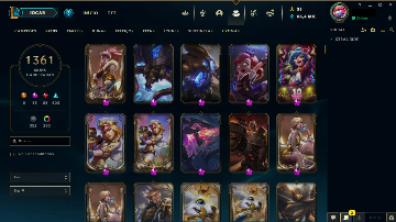 Conta 2013 - 1361 skins - PAX TF - - League of Legends - Contas - GGMAX