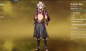 ITTO + CHIORI + DILUC + JEAN + GOROU C6 - Genshin Impact - Contas - GGMAX