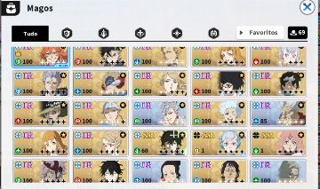 Conta Black Clover - Mid/Late game com - Black Clover Mobile - GGMAX