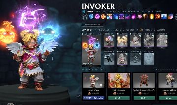 Persona Invoker Kid com Skin Angel of - DOTA 2 - Itens - GGMAX