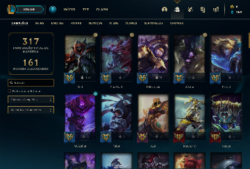 Conta lol com 95 champs, Mono zed (zed - League of Legends - Contas - GGMAX