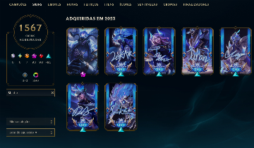 CONTA LOL COM 1526 SKINS | PAX TF | ALL - League of Legends - Contas ...