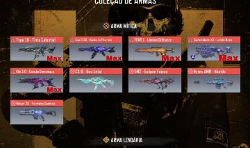 9 armas míticas /1 personagem mítico - Call of Duty - COD Mobile - GGMAX