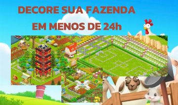 IREI DECORAR SUA FAZENDA / CIDADE [ HAY - Hay Day - Outros - GGMAX