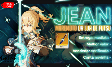 CONTA JEAN + MAREMOTO DA LUA DE FUTSU + - Genshin Impact - Contas - GGMAX