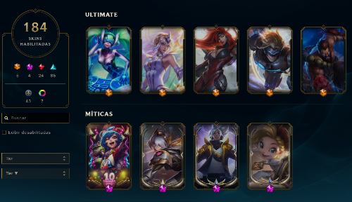 CONTA LOL PLAT 4, COM MUITAS SKINS E - League of Legends - Contas - GGMAX