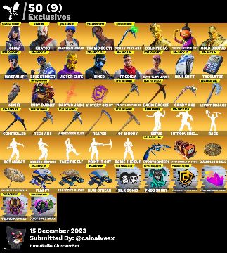 253 Skins + STW/MINTY/TRAVIS/GLOW/PXT - Fortnite - Contas Fortnite - GGMAX