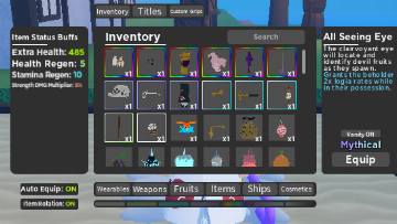 All Seeing Eye | ASE [GPO] - Roblox - Grand Piece - GGMAX