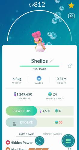2x Shellos Mar Oeste ||| CP Alto - - Pokemon GO - GGMAX