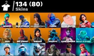 WONDER BLUE STRIKER 134 SKINS - Fortnite - Contas Fortnite - GGMAX
