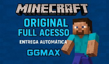 CONTA MINECRAFT ORIGINAL FULL ACESSO - Minecraft - Itens e Skins - GGMAX