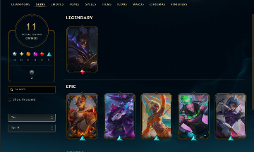 [ SKINS INSANAS ] | 38 CHAMPS | LVL 39 - League of Legends - Contas - GGMAX