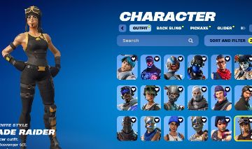 Renegade raider (estilo RARO) + black - Fortnite - Contas Fortnite - GGMAX