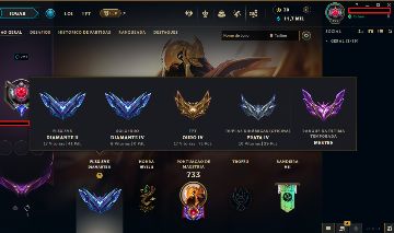 CONTA LOL | 182 SKINS | Diamante | Ex - League of Legends - Contas - GGMAX