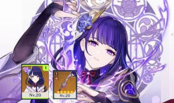 Raiden Shogun + arma assinatura - Genshin Impact - Contas - GGMAX