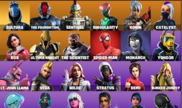 Conta Fortnite 27 skins + Monarch + - Fortnite - Contas Fortnite - GGMAX