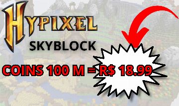 HYPIXEL SKYBLOCK COINS 100KK = R$ 18.99 - Minecraft - Hypixel - GGMAX