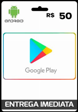 GIFT CARD GOOGLE PLAY 50 REAIS - Gift Cards - GGMAX