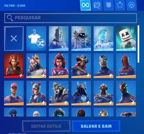 CONTA COM GALAXY NFA - Fortnite - Contas Fortnite - GGMAX