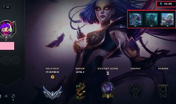 ⭐ CONTA SMURF PREMIUM 40K IP ⭐ SKIN - League of Legends - Contas (email não confirmado) - GGMAX