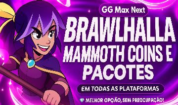 MAMMOTH COINS PACOTES & SKINS - Brawlhalla - Códigos, Keys e Skins - GGMAX